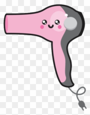 Kawaii Hair Dryer By Sauki-princess - Clip Art - Free Transparent PNG ...