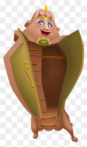 Beauty And The Beast Characters Png - Cartoon Plumette From Beauty And ...