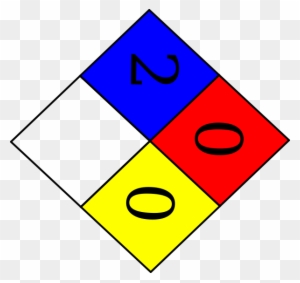 704 Fire Diamond - Rombo De Seguridad Editable - Free Transparent PNG ...