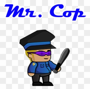 Mr - Cop - Primarschule Gotthelf - Free Transparent PNG Clipart Images ...