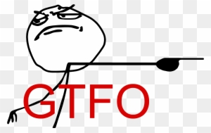 Gtfo Meme Png - Free Transparent PNG Clipart Images Download