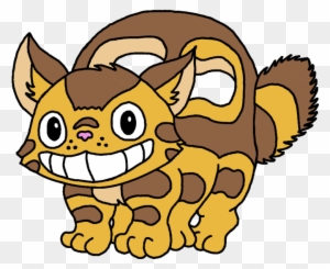 Catbus By Theducktorwho - Cat Bus Totoro Png - Free Transparent PNG ...