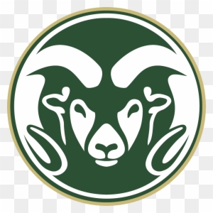 Csu Rams Ram Head Decal Bt Green And Gold Shop Unc - Colorado State ...
