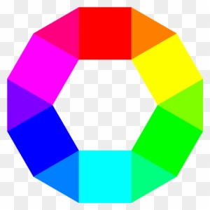 Big Image - Dodecagon Rainbow - Free Transparent PNG Clipart Images ...