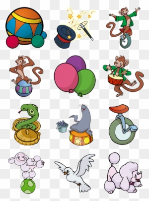 Three Ring Circus Clipart