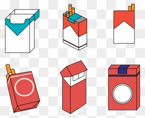 How To Draw A Pack Of Cigarettes