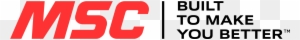 Msc Tm Tagline Rgb - Msc Industrial Supply Logo - Free Transparent PNG ...