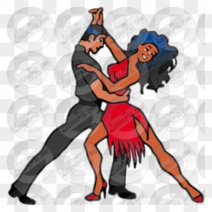 Latin Clipart Swing Dance - Figuras De La Salsa - Free Transparent PNG ...