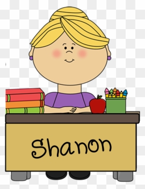 Happy Spring - Teacher And Students Cartoon - Free Transparent PNG ...