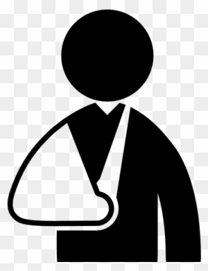 People - Broken Arm Icon - Free Transparent PNG Clipart Images Download