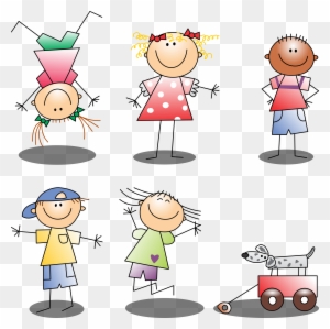 Stick Figure Of A Girl - Girl Stick Figure Cartoon - Free Transparent ...