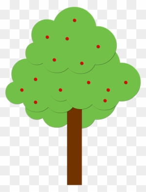 Forest, Tree, Fruits, Nature, Forest, Drawing - Illustration - Free ...