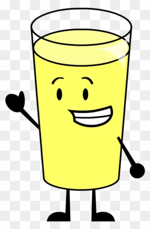 Lemonade-flashlight - Bfdi White Pin - Free Transparent PNG Clipart ...