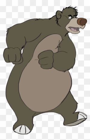 Baloo Baloo Dancing Baloo Laughing Baloo - Clip Art Jungle Book - Free ...