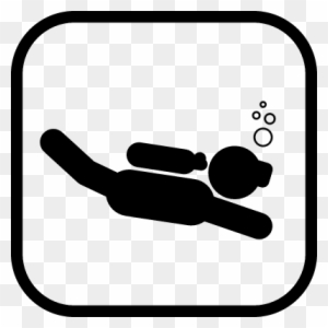 Scuba Diving Sign Vector - Sliding Icon - Free Transparent PNG Clipart ...