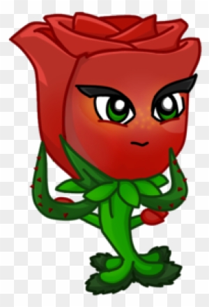 Rose By Goodpea2 - Pvz 2 Rose - Free Transparent PNG Clipart Images ...