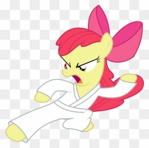 Kung Fu Master Apple Bloom By Brony-works - My Little Pony ♥ Apple ...