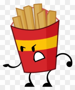 Snow Fries - Battle For Dream Island Again Fries - Full Size PNG ...