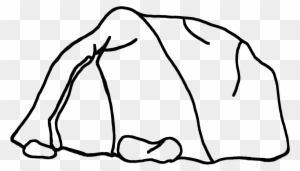 Cave Royalty-free Clip Art - Lion Den Clipart Black And White - Free ...