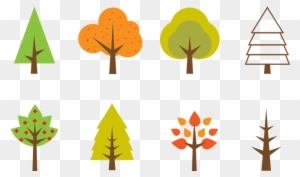 Seasonal Tree Illustration Free Vector And Png The - Minimal Trees ...