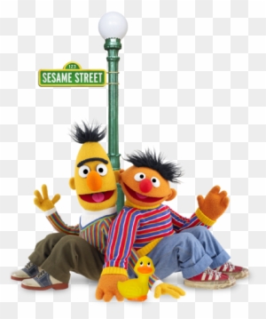 Bert And Ernie In Png Form - Bert And Ernie From Sesame Street - Free ...