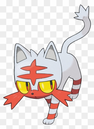 Shiny Litten Pokemon - Free Transparent PNG Clipart Images Download