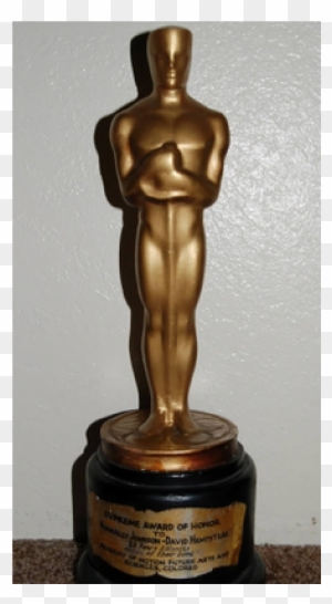 Oscar Award Drawing - Oscar Outline - Free Transparent PNG Clipart ...
