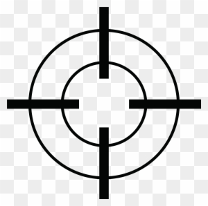 Reticle - Target Icon - Free Transparent PNG Clipart Images Download