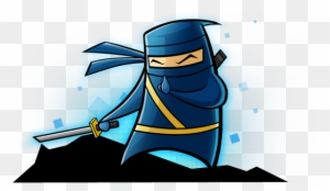 Atomic Ninjas - Blue Ninja Transparent - Free Transparent PNG Clipart ...