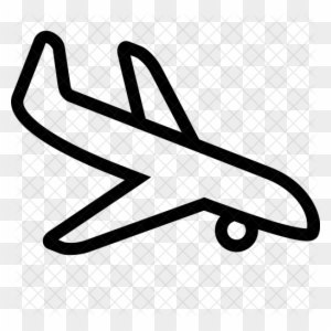 Plane Landing Icon - Airplane Landing Drawing - Free Transparent PNG ...