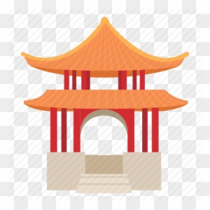 Asian, Building, Cartoon, China, Chinese, Culture, - Cartoon Shrine ...