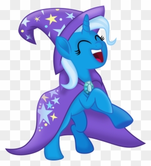 Vector Of Trixie From Mlp - My Little Pony Trixie Scared - Free ...