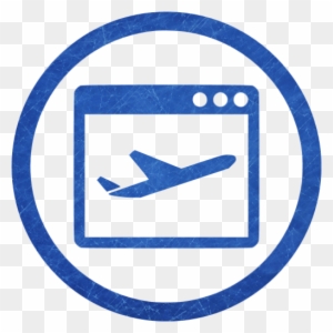 Blue Plane Landing Page Website Design Service - Coding Blue Icon Png ...