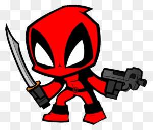 Baby Deadpool Sticker - Baby Deadpool - Free Transparent PNG Clipart ...