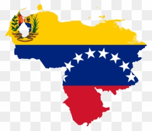 Venezuela - Venezuela Flag Map Png - Free Transparent PNG Clipart ...