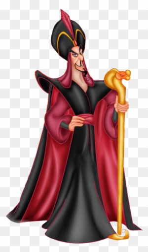 Back To Aladdin Clip Art - Jafar Png - Free Transparent PNG Clipart ...