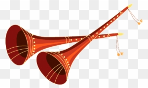 Indian Wedding Clipart Colour Png - Shehnai Clipart - Free Transparent ...