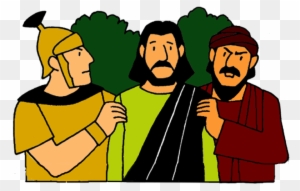 Jesus Arrested In The Garden - Free Transparent PNG Clipart Images Download