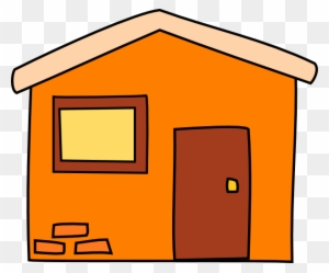Orange House Clip Art - Orange House Clipart - Free Transparent PNG ...