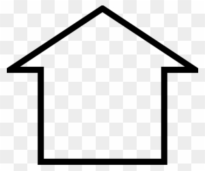 Simple House Icon - House Outline Clipart - Free Transparent PNG ...