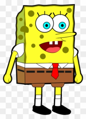 Spongebob, Garry Spongebob Chasing Jellyfish - Transparent Background ...