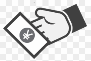 Hand With Money Icon - Hand Money Icon - Free Transparent PNG Clipart ...