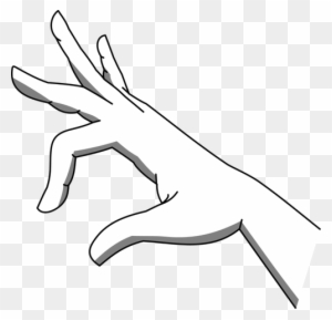 Hand Clipart Tangan - Line Art - Free Transparent PNG Clipart Images ...