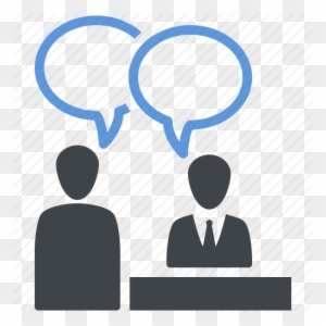 The Full-day Interview - Face To Face Interview Icon - Free Transparent ...