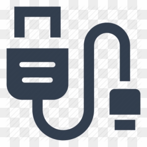 Usb Cable Icon - Usb Cable Icon Png - Free Transparent PNG Clipart ...