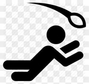 Receiver Clipart Football Catch - Football Receiver Icon - Free ...