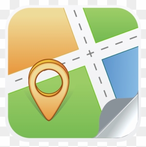 Orange Google Maps Pin Clip Art At Clker - Maps Orange - Free ...