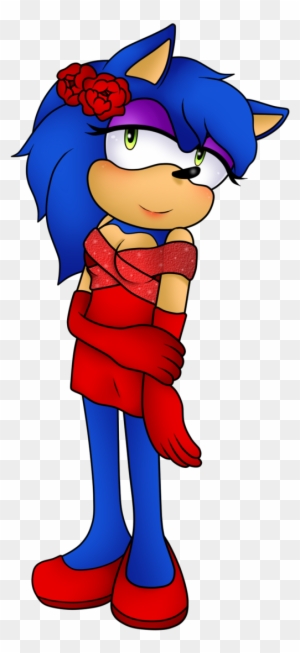 Sonica Prom Dressed By Uketello - Prom - Free Transparent PNG Clipart ...