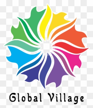 Global Village Clipart Black