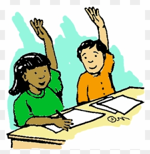 Class Rules Boy Raising Hand - Clip Art - Free Transparent PNG Clipart ...